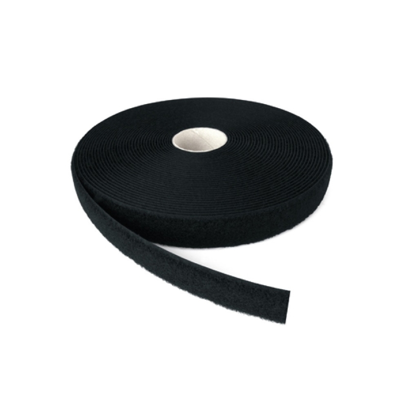 Velcro 25mm Loop Self Adhesive per Metre: Black - RS Sailing