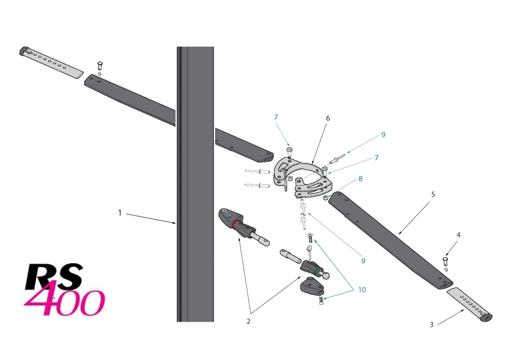 Spreader Parts - RS Sailing