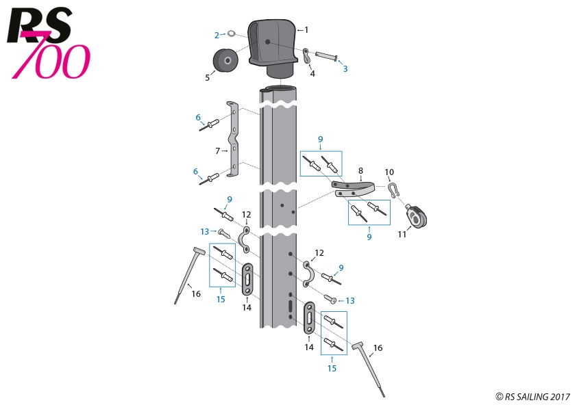 Mast & Mast Parts - RS Sailing