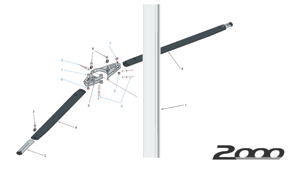 Spreaders & Spreader Bracket - RS Sailing