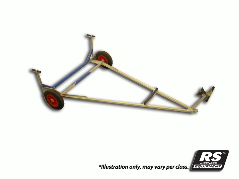RS400 Twin Cradle Launching Trolley - RS Sailing